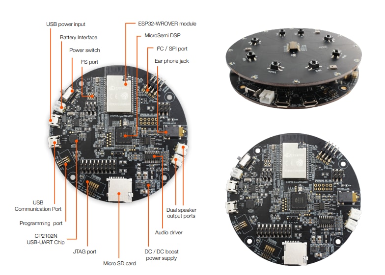 ESP32-LyraTD-MSC Audio IC Development Board - Espressif Systems | Mouser