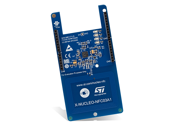 X-NUCLEO-NFC03A1 NFC Card Reader Expansion Board - STMicro | Mouser